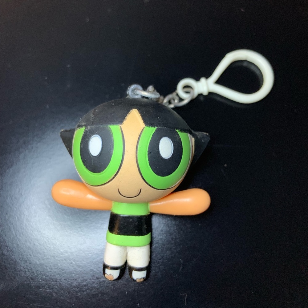Powerpuff Girls Buttercup Key Chain - Gem